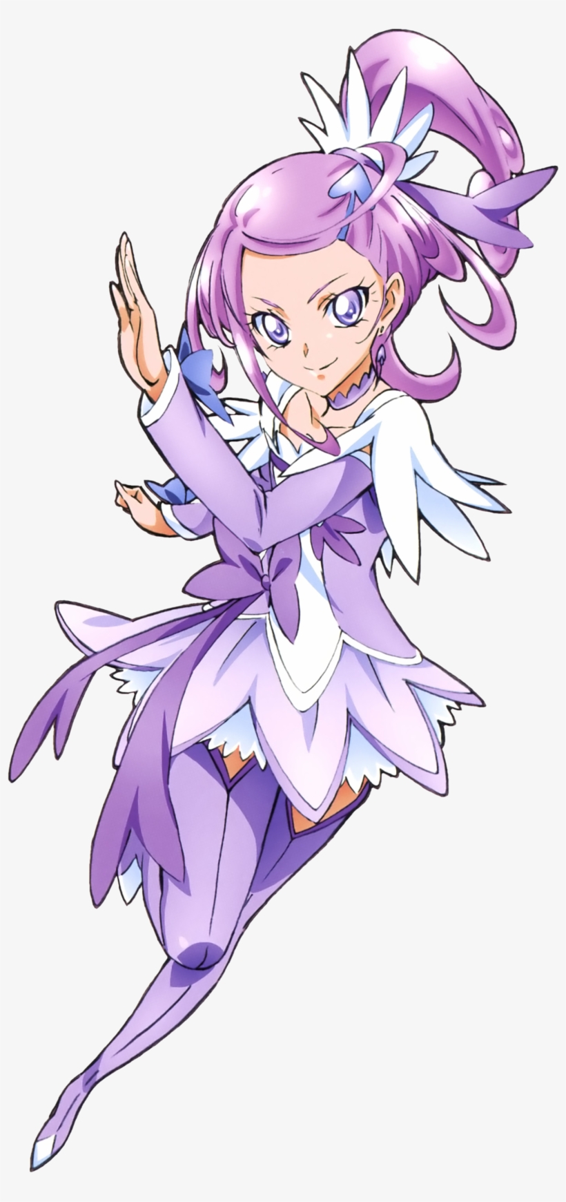 Pretty Cure Cure Sword Pose6 - Cure Sword - 1430x2951 PNG Download - PNGkit