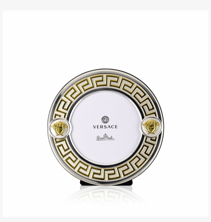 Buy Versace Gold Round Photo Frame Small, Photo Frames - Frame ...