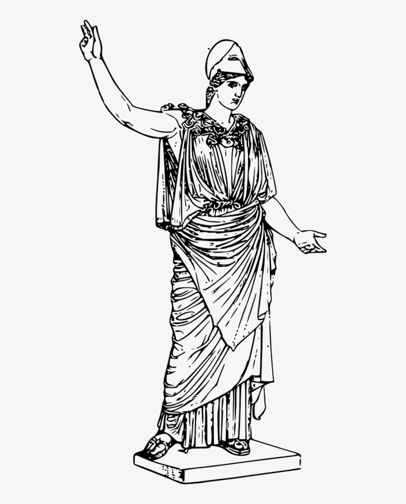 Athena Clipart - 500x938 PNG Download - PNGkit
