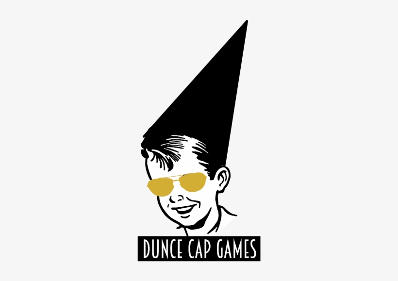Duncecap Logo-gold - Dunce - 254x499 PNG Download - PNGkit