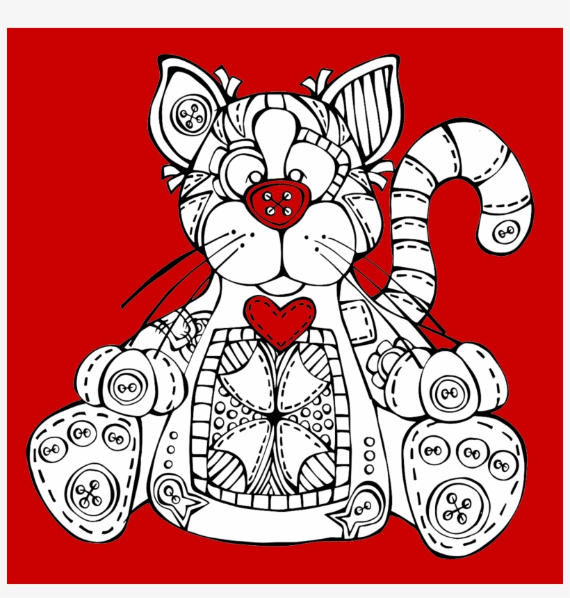 Button Nose Buddies - Cat - 1800x1800 PNG Download - PNGkit