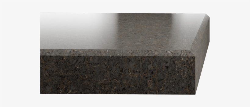 Edge Formats - Copper Mist - Silestone Iron Bark Polie - 640x480 PNG ...