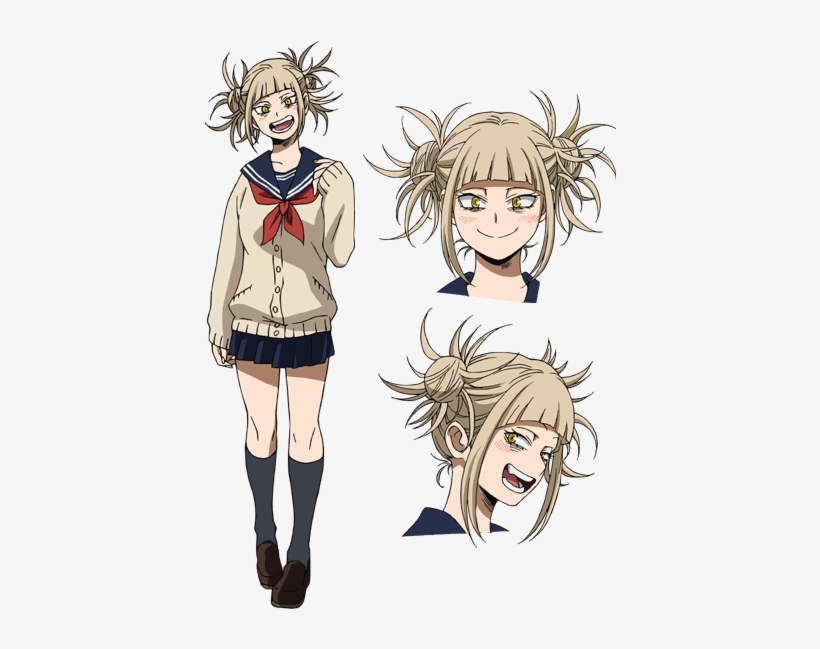 Himiko Toga Tv Animation Design Sheet My Hero Academia Characters