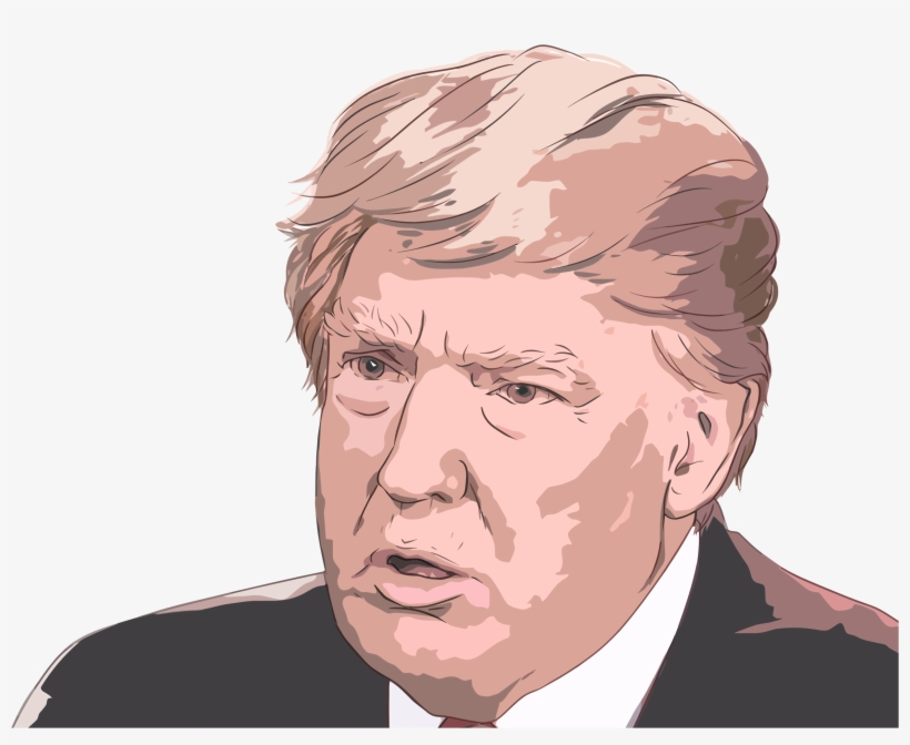 This Free Icons Png Design Of Donald Trump Portrait - 2328x1796 PNG ...