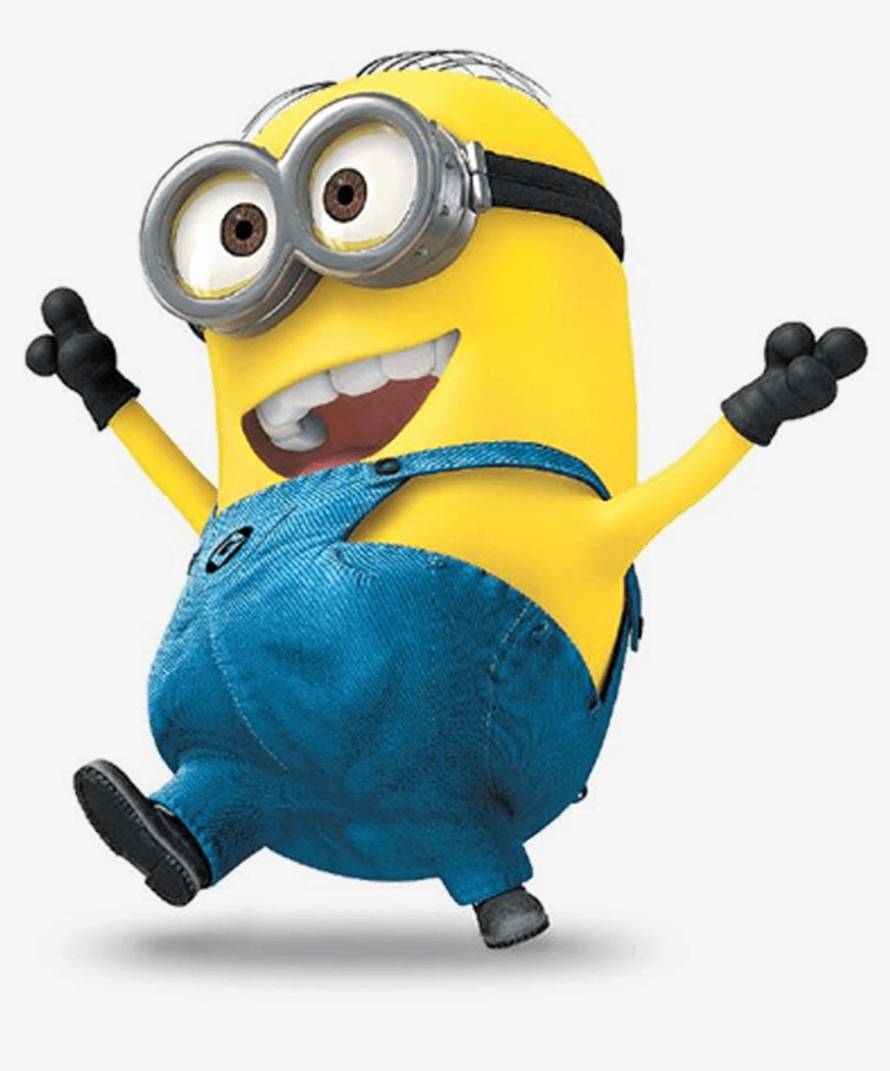 At The Movies - Happy Dancing Minion Gif - 1022x971 PNG Download - PNGkit