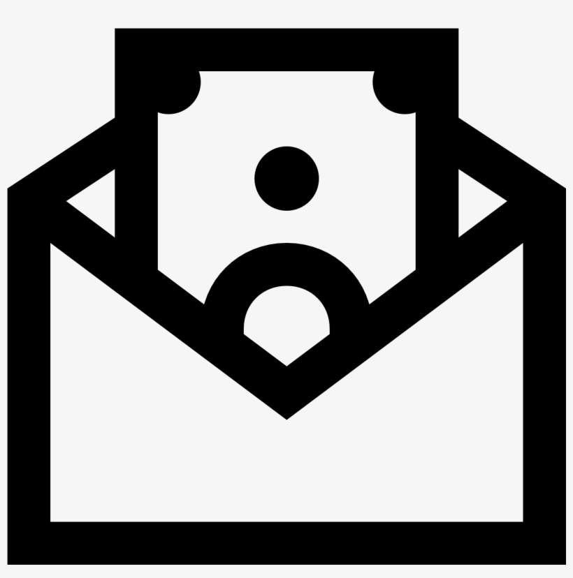 Free Icons Png - Money Envelope Icon Png - 1600x1600 PNG Download - PNGkit