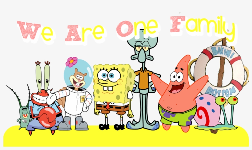 Spongebob Friends - Spongebob Squarepants Character Fan Tanktop ...