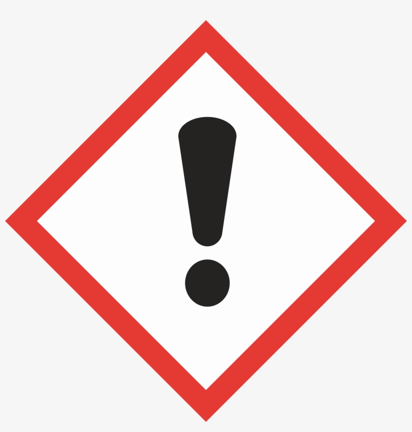 Ghs07 - Exclamation Mark - Ghs Achtung - 3000x3000 PNG Download - PNGkit