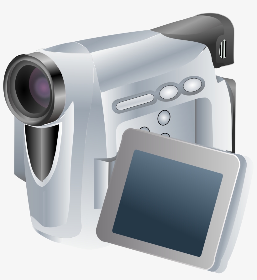 Free Vector Camcorder Jh Clip Art - Camcorder Clipart - 570x594 PNG Download - PNGkit