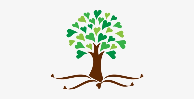 Family Tree 3 Branches - Tree With 3 Roots - 394x341 PNG Download - PNGkit