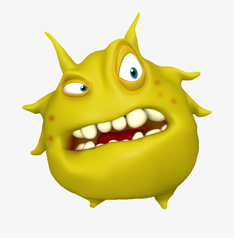 This Graphics Is Creative Virus Pattern Transparent - Virus Gif ...