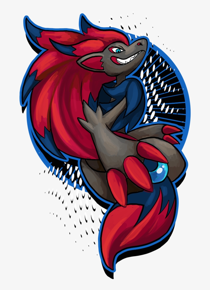 Zoroark - Zoroark Logo - 800x1091 PNG Download - PNGkit