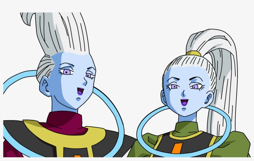 Dragonball Whis And Vados Lineart Farbig By Wallpaperzero - Whis And ...