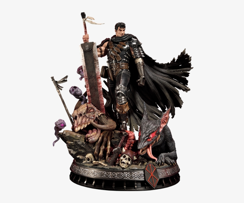 43" Berserk Statue Guts The Black Swordsman - First 4 Figures Guts ...