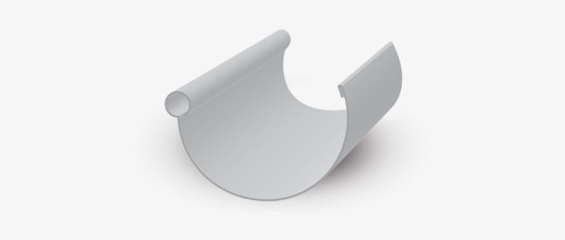 Download Transparent Round Gutter - Roof - PNGkit