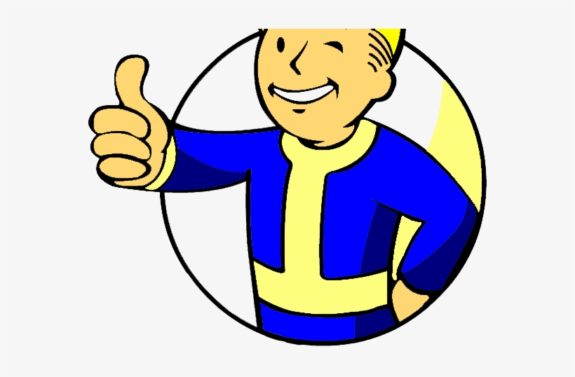 Thumb Image - Fallout Guy Thumbs Up - 721x500 PNG Download - PNGkit