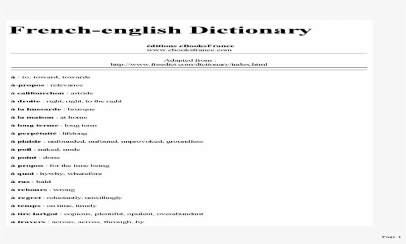 [unknown] French English Dictionnaire - Dictionary - 1200x630 PNG ...