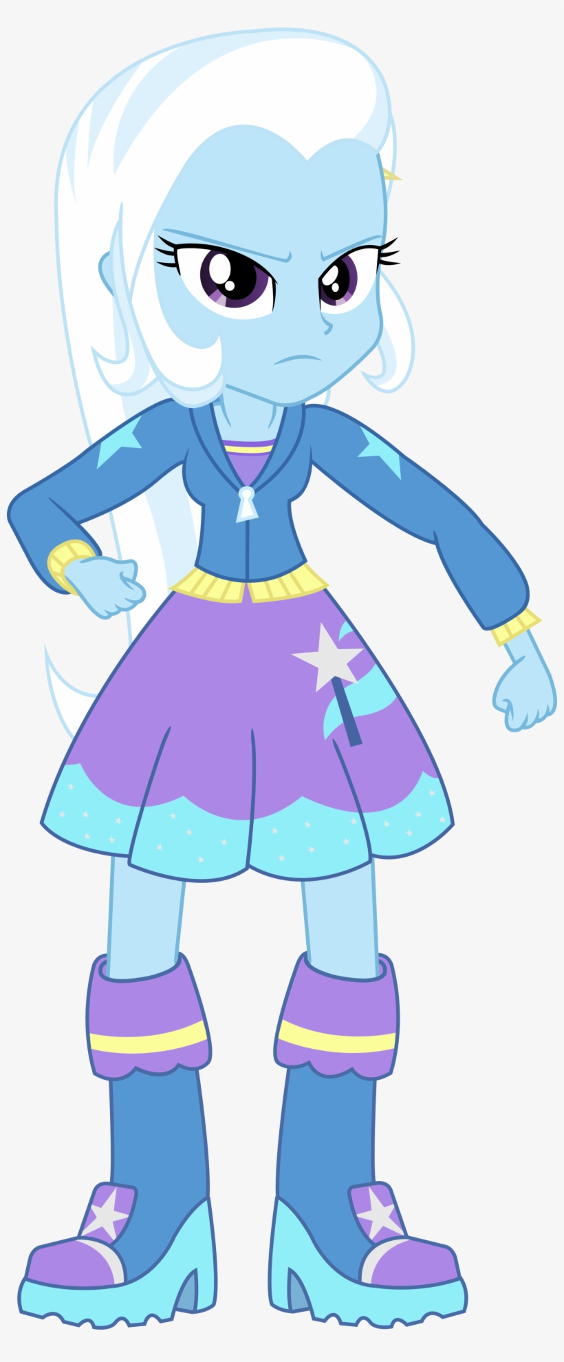 Eqg Trixie Lulamoon - Deviantart Equestria Girls Trixie - 2000x4731 PNG ...