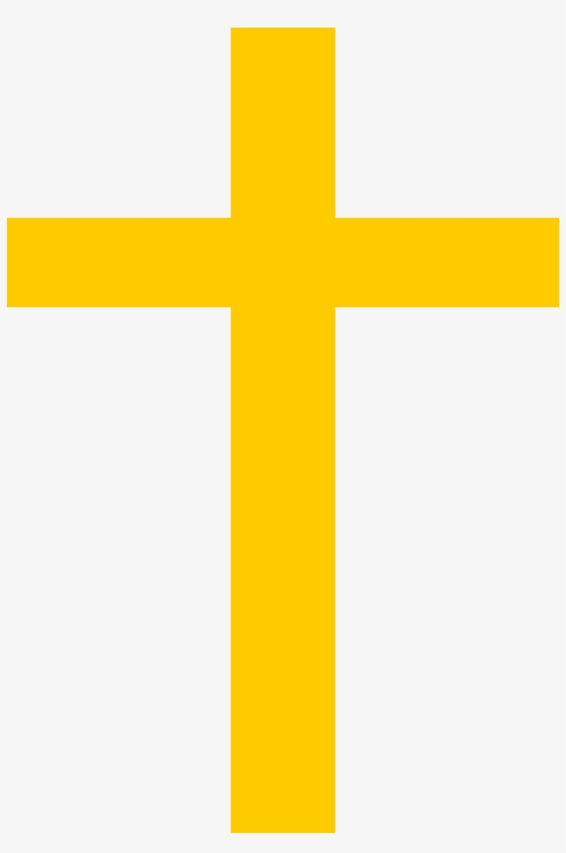 Download Transparent Yellow Cross - PNGkit