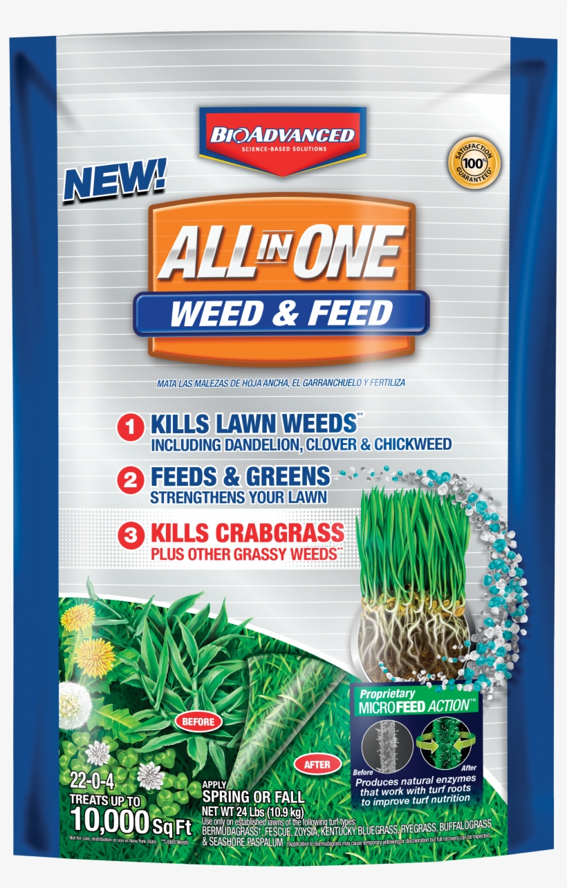 Bioadvanced All In One Weed And Feed Granules, 10,000 - Bayer Advanced ...