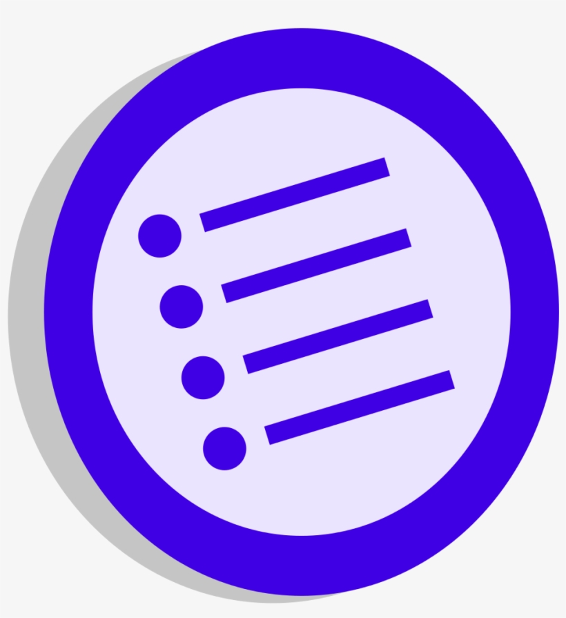 Symbol Depends - List Symbol - 996x1024 PNG Download - PNGkit