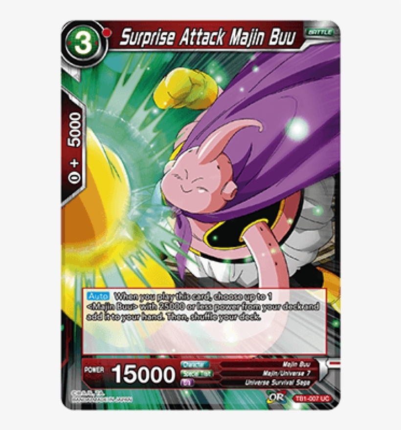 Majin Buu Dbs Tcg - 800x800 PNG Download - PNGkit