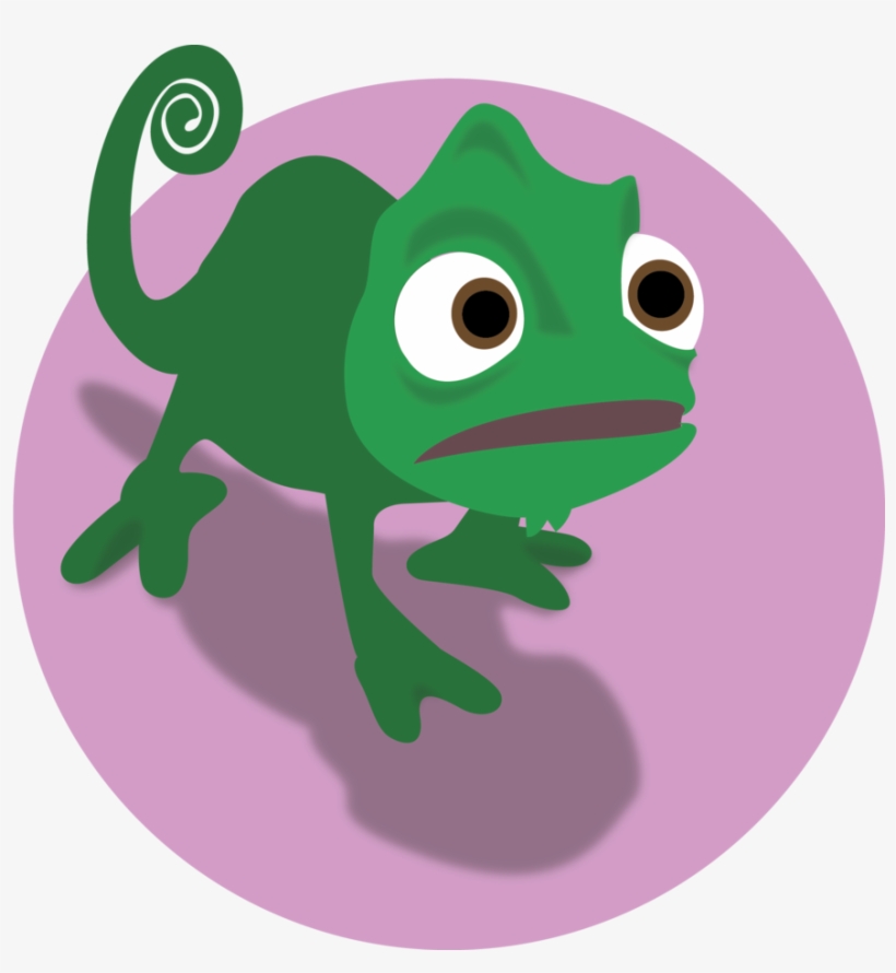 Chameleon Clipart Tangled - Pascal Tangled - 900x914 PNG Download - PNGkit
