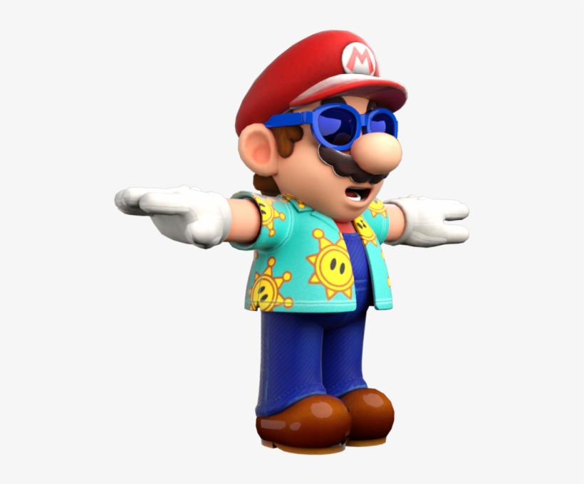 Download Zip Archive - Mario T Pose Png - 750x650 PNG Download - PNGkit