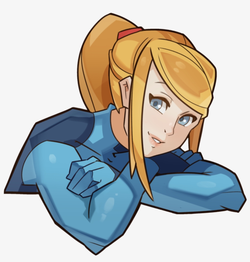 Other M Metroid - Samus Aran Face Transparent - 906x881 PNG Download ...
