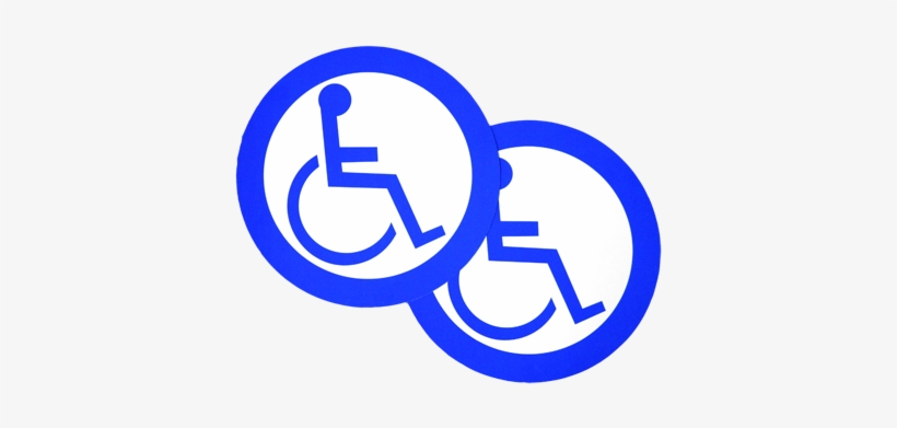 1pc Handicap Access Logo Specific Vehicle Window Door - Paraplegic ...