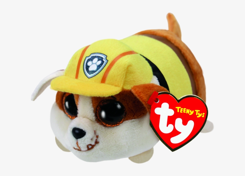 Paw Patrol Rubble The Bulldog - Rubble Paw Patrol Ty - 650x526 PNG ...