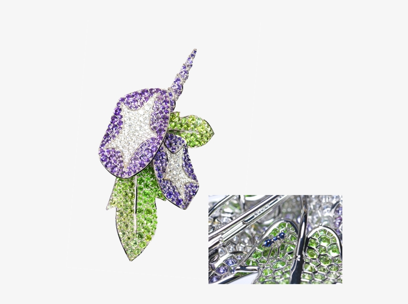 朝顔 Morning Glory - Gimel Jewelry - 720x550 PNG Download - PNGkit
