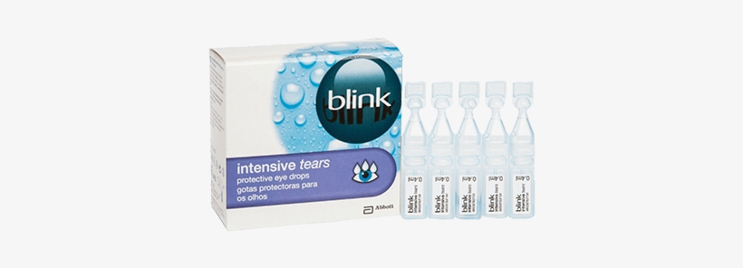 Blink Contact Lens Intensive Tear Drop Vials Eye Drops - Blink ...