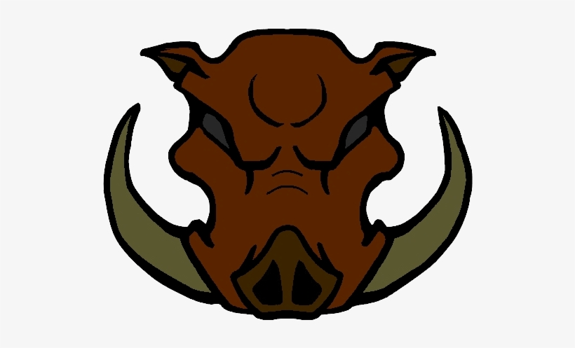 Hoghead “ - Wild Boar Head Png - 560x440 PNG Download - PNGkit
