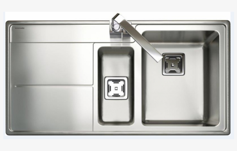 Download Transparent Stainless Steel Left Hand Sink - PNGkit