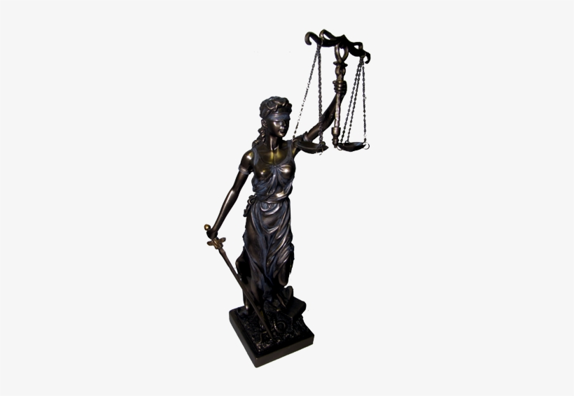 Justitia Themis Goddess Of Justice & Law Statue Bronze - Statue Of ...