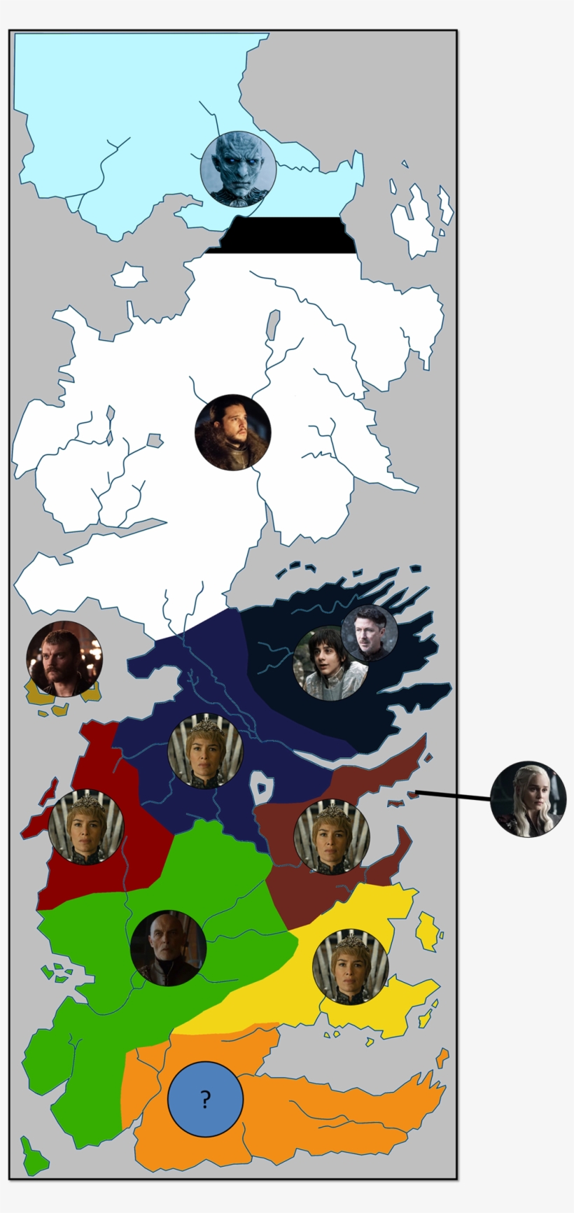 Main[main - Game Of Thrones Map - 1024x2115 PNG Download - PNGkit
