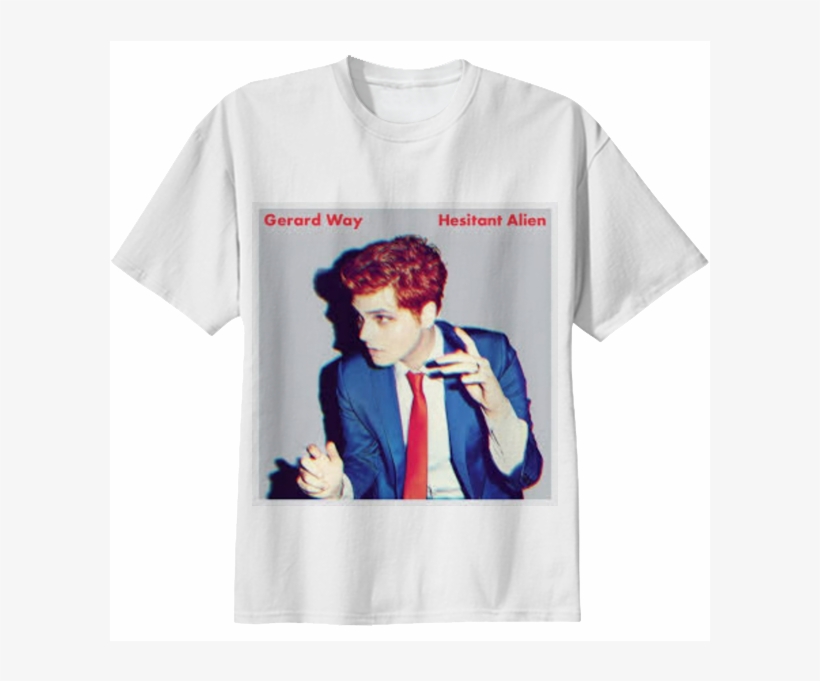 Gerard Way Hesitant Alien Album Cover $38 - Hesitant Alien - 608x621 ...