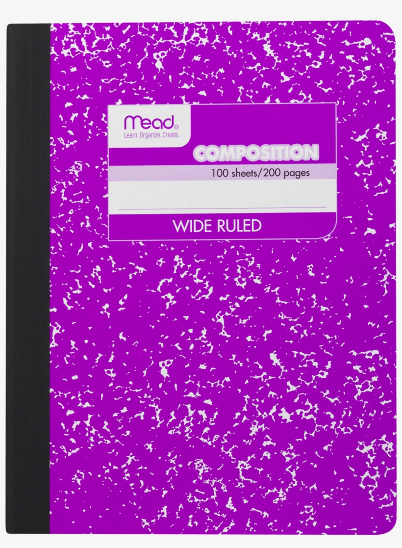 Mead Fashion Composition Book, Wide Ruled, 9 3/4" X - Mead Composition ...