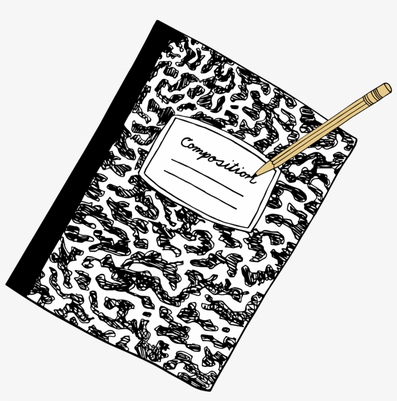 Composition Book Canvas Print - Small By Endless Summer - 1600x1600 PNG ...