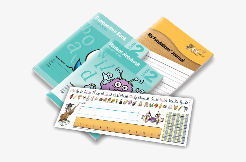 Fundations Level 2 Student Consumables - Fundations Books - 640x480 PNG ...