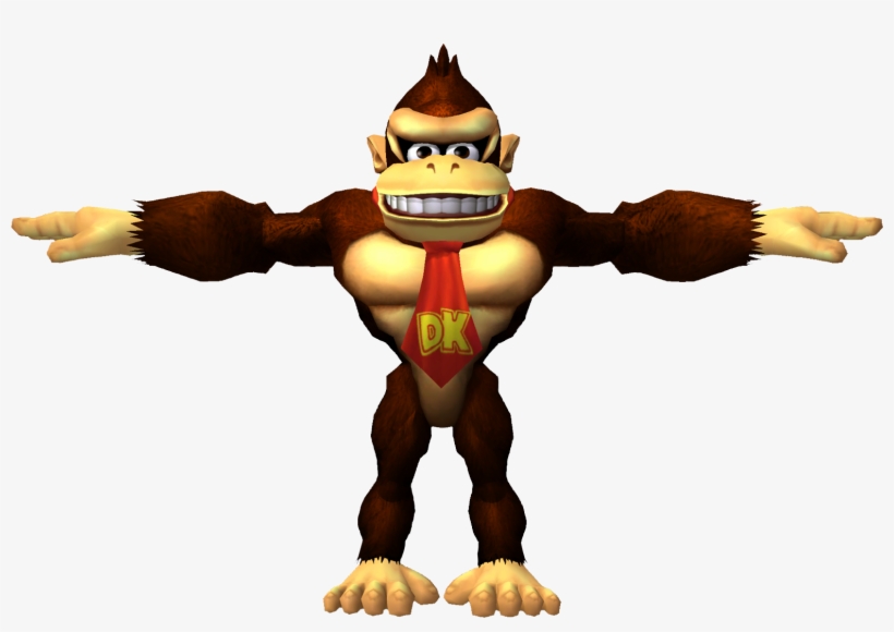Banner Royalty Free Library Gmod Transparent Jimmy - Donkey Kong T Pose ...