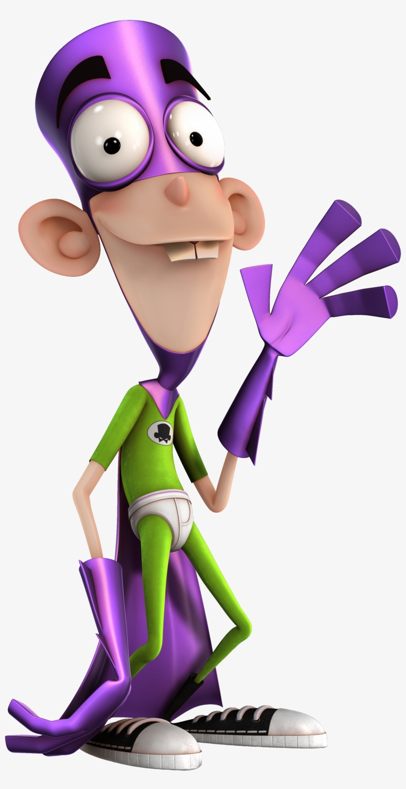 Fanboy In His Usual Outfit Jimmy Neutron Sheen Costume - Fanboy Y Chum ...