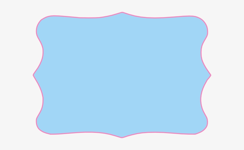 Blue Pink Frame Png - 600x426 PNG Download - PNGkit