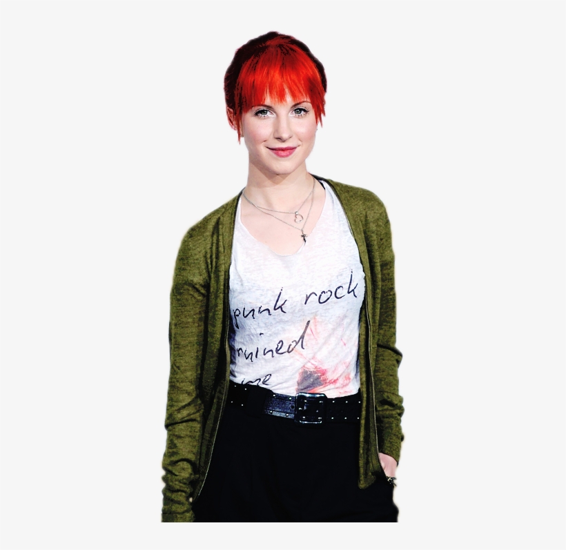 Hayley Williams - Paramore Transparent - Paramore - 500x730 PNG ...
