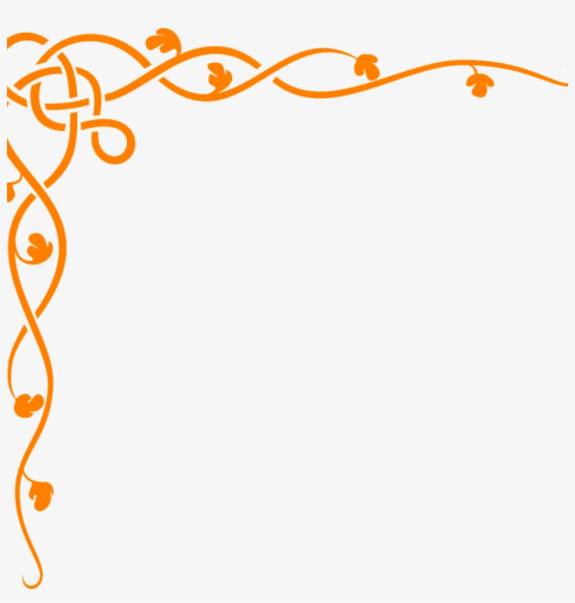 Corner Page Borders Flower Page Border Free Vector - Fall Border ...