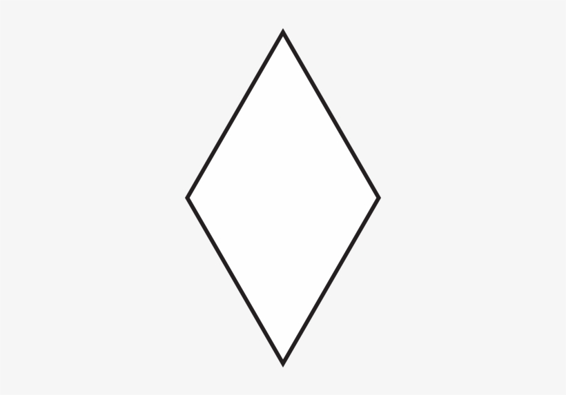 Shape - Rhombus - Triangle - 600x600 PNG Download - PNGkit