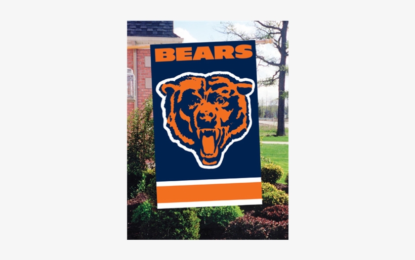 Chicago Bears Applique Banner Flag - Chicago Bears - 434x434 PNG ...