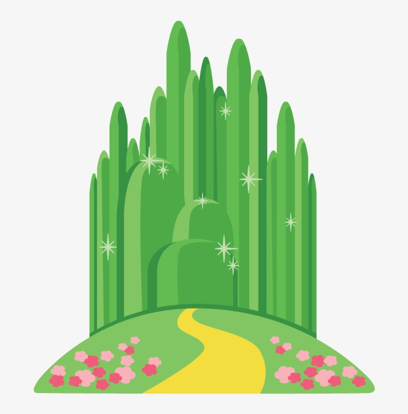Yellow Brick Road Png - Emerald City Wizard Of Oz Clipart - 800x800 PNG Download - PNGkit