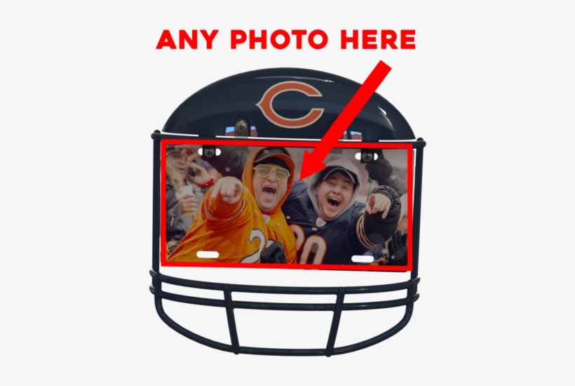 Chicago Bears Custom Metal Photo - Chicago Bears Logos, Uniforms, And ...